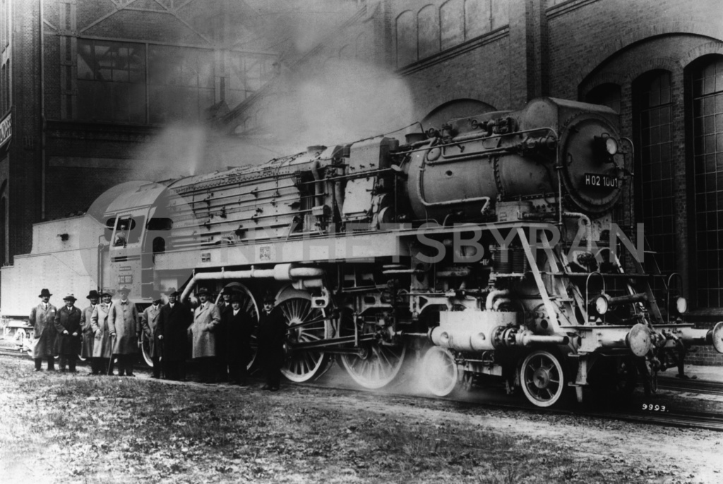 Steam locomotive in Germany, 1930