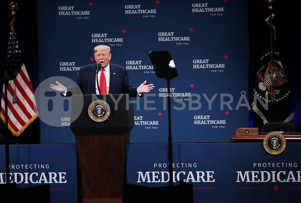 US-PRESIDENT-TRUMP-DELIVERS-REMARKS-IN-CENTRAL-FLORIDA