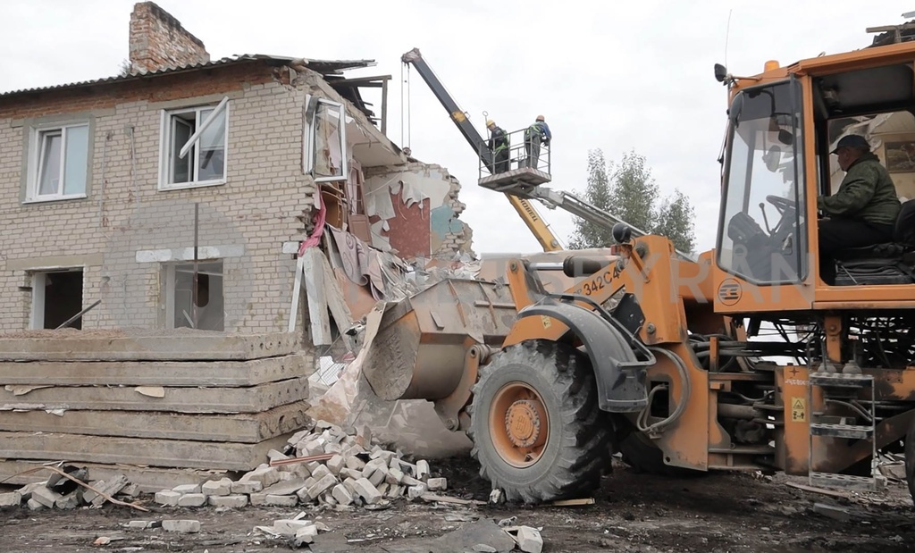 Domestic gas explosion in Lipetsk Region, Russia
