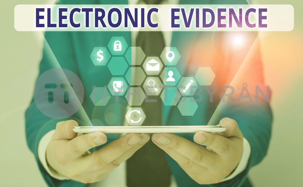 Word writing text Electronic Evidence. Business concept for probative ...