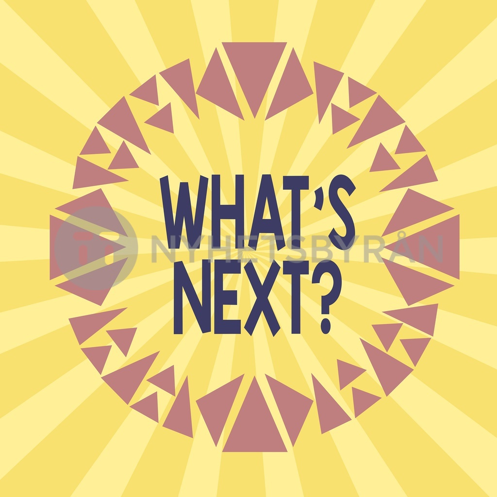 Writing note showing What S Next Question. Business photo showcasing ...