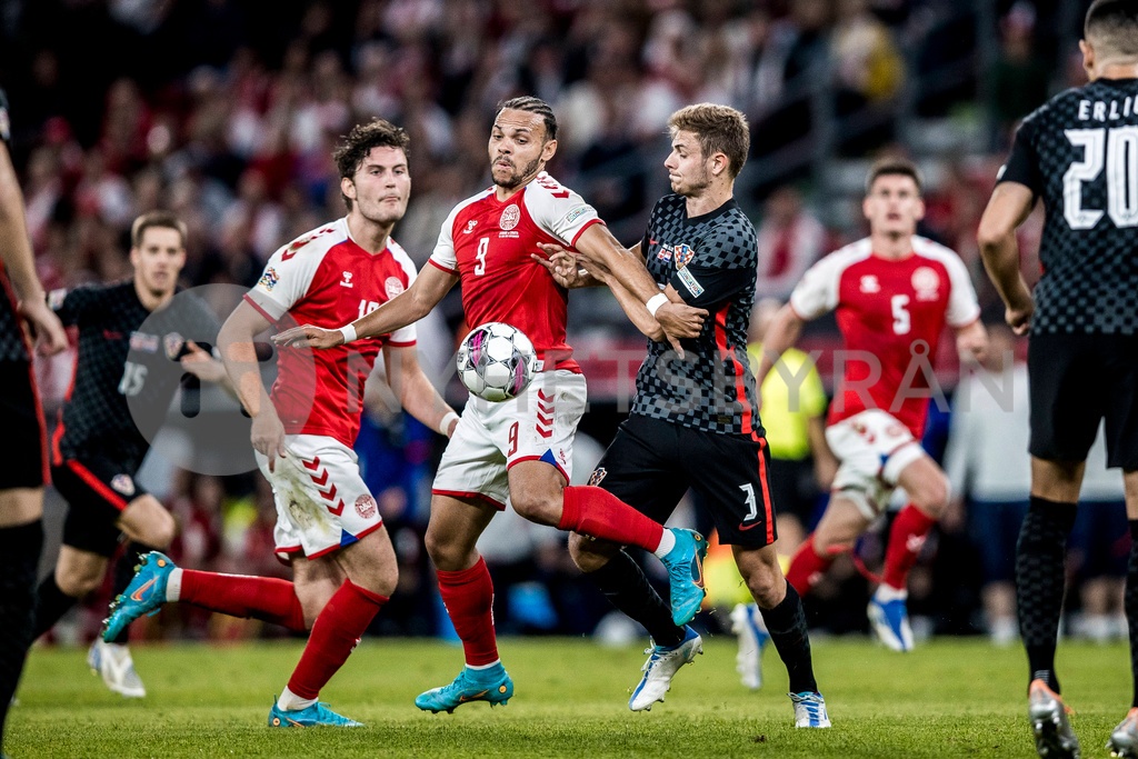 Denmark v Croatia, UEFA Nations League, Copenhagen, Denmark Copenhagen ...