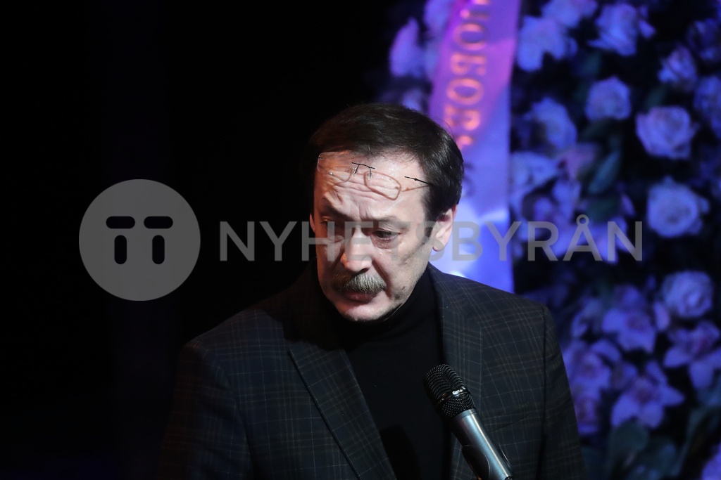 Farewell ceremony for actor Valentin Gaft in Moscow