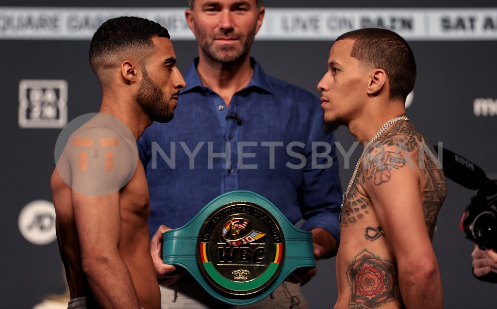 Katie Taylor vs Amanda Serrano Weigh-In, Madison Square Garden, New ...