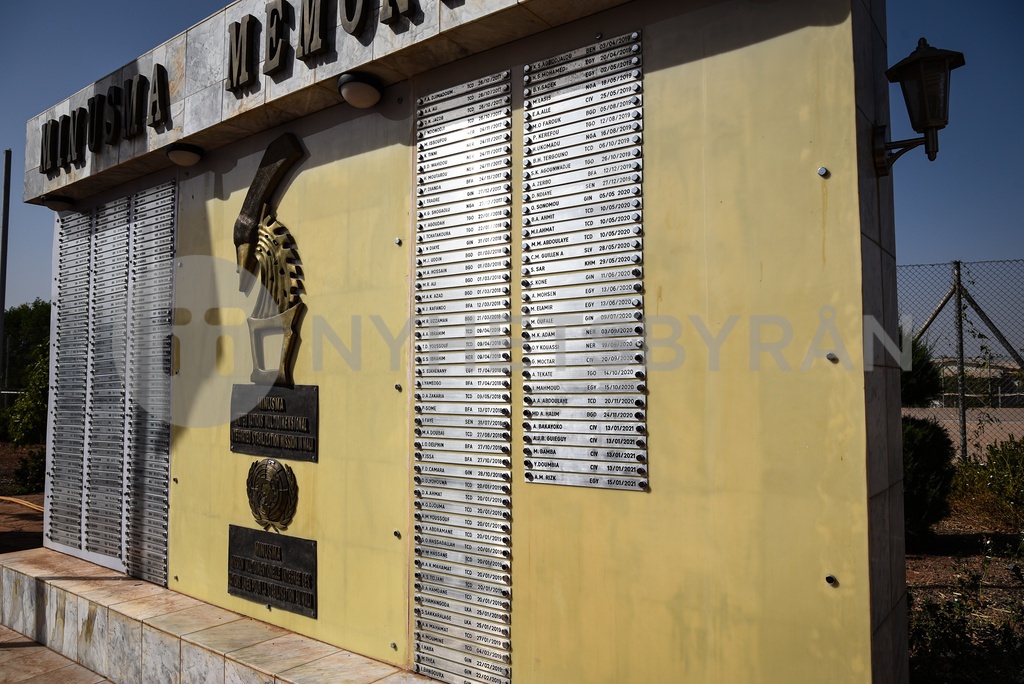 Commemorative ceremony in memory of the 4 deceased Ivorian peacekeepers