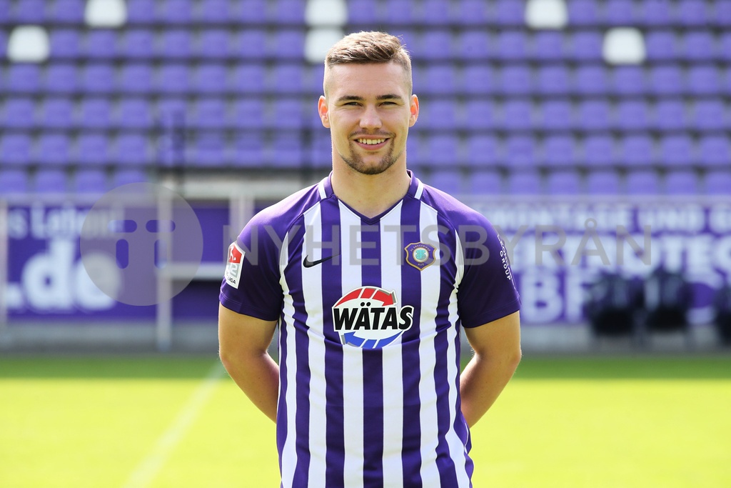 Teampraesentation Aue / 13.07.2021 Anthony Barylla; FC Erzgebirge Aue ...