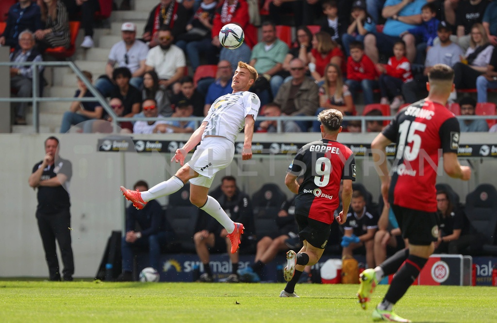 07.05.2022, xdcx, Fussball 3. Liga, SV Wehen Wiesbaden - SV Waldhof ...