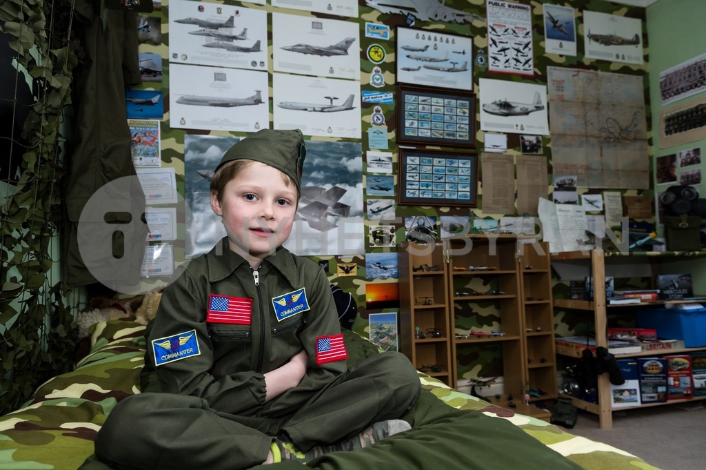 Sam Boore Military Museum bedroom