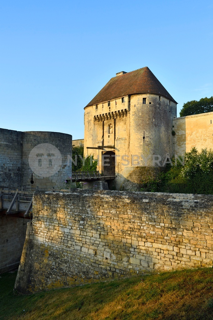 France calvados caen castle william conqueror ducal palace porte des champs