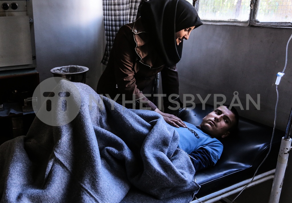 Aftermath of mortar and rocket attacks on Aleppo's Sheikh Maqsoud ...