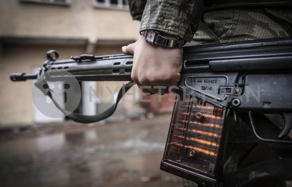 Counter-terrorism operation in Turkey's Diyarbakir