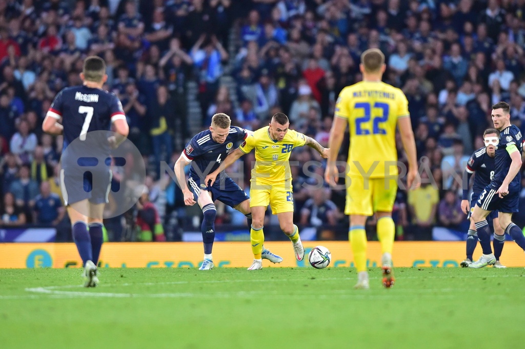Scotland v Ukraine 2022 FIFA World Cup, WM, Weltmeisterschaft, Fussball ...