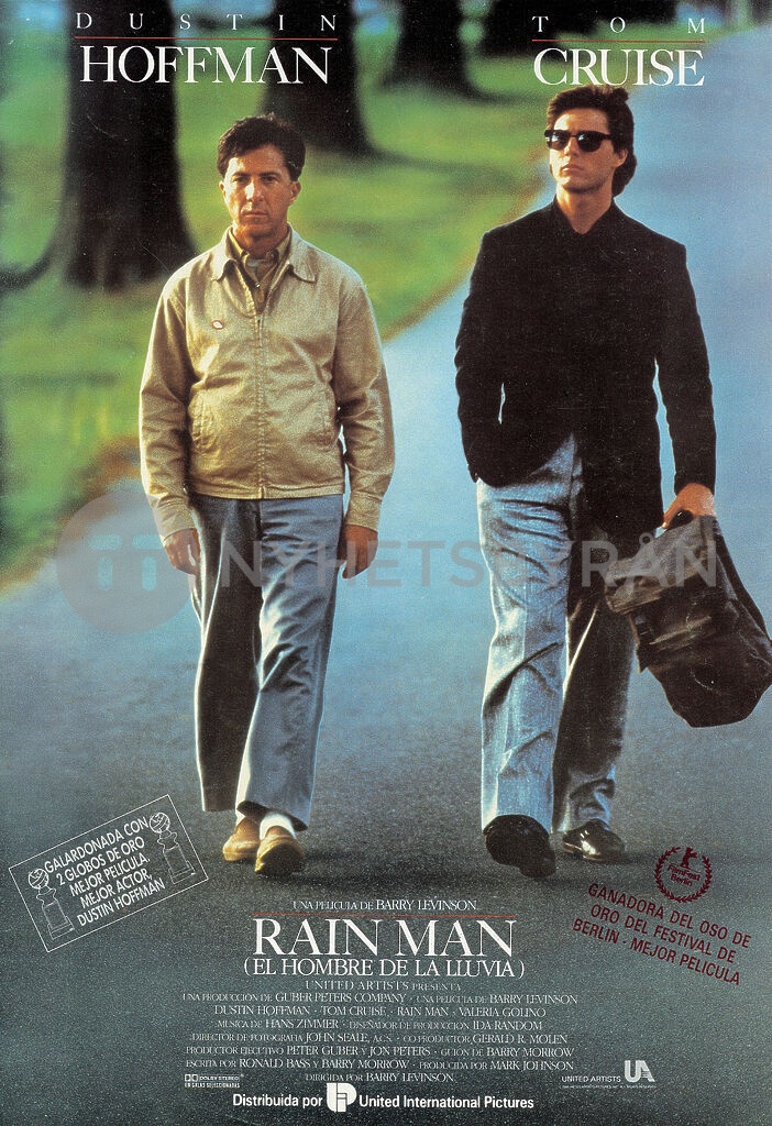 RAIN MAN (1988), directed by BARRY LEVINSON.