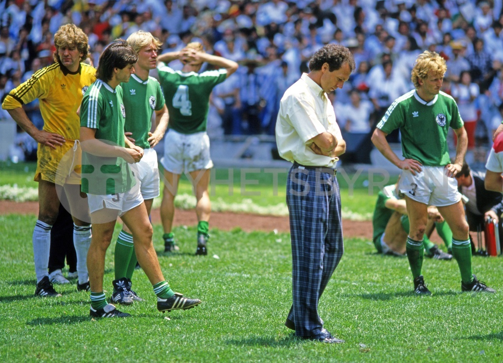 FIFA WM 1986 29.06.1986, Fussball, FIFA WM 1986 in Mexiko, Finale ...