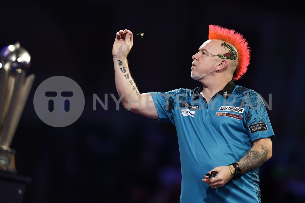 PCD World Darts Championship 03JAN22 Peter Wright during the PDC World ...