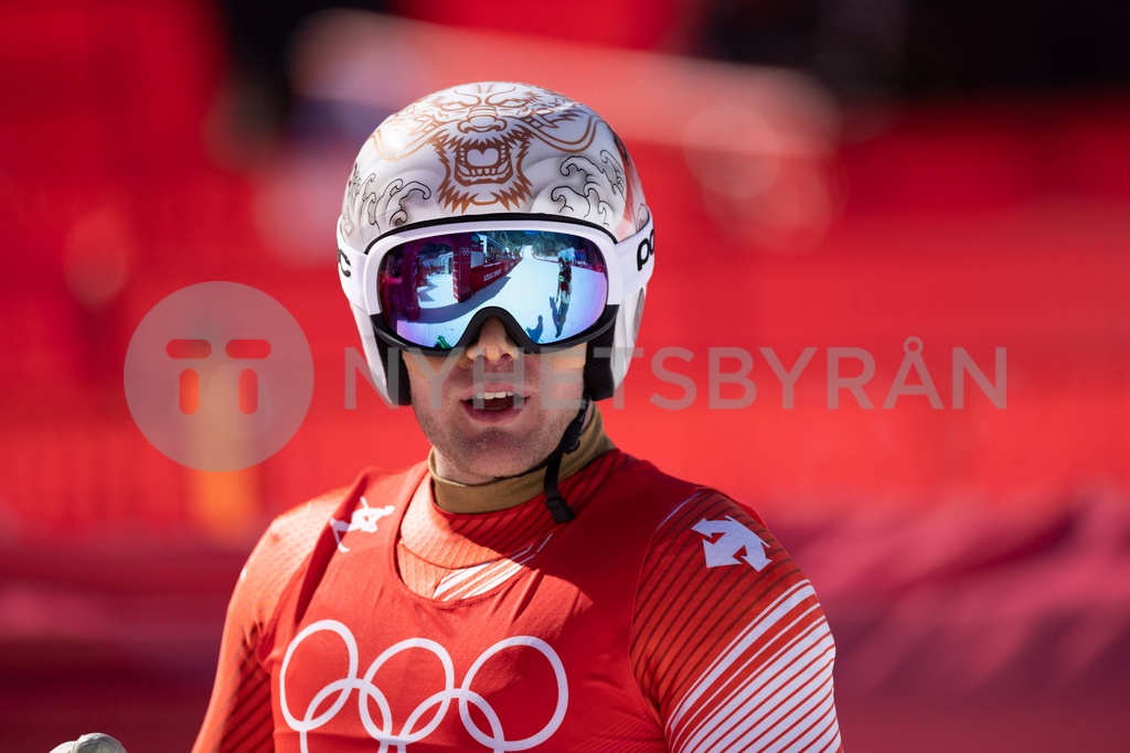 CHN, Olympische Winterspiele, Peking 2022 04.02.2022, National Alpine ...