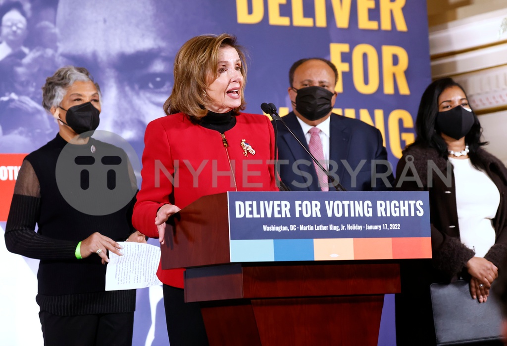 Deliver for Voting Rights, Washington, DC, Martin Luther King Day Event