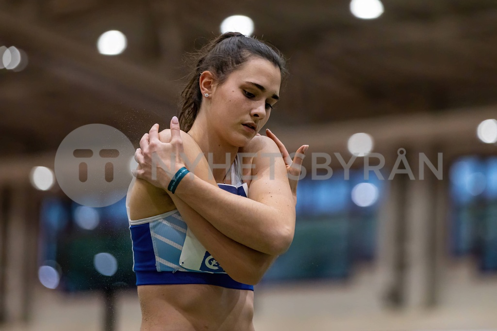 DM Mehrkampf Halle; Leverkusen, 29.01.2022 Pia Messing (TV Gladbeck ...