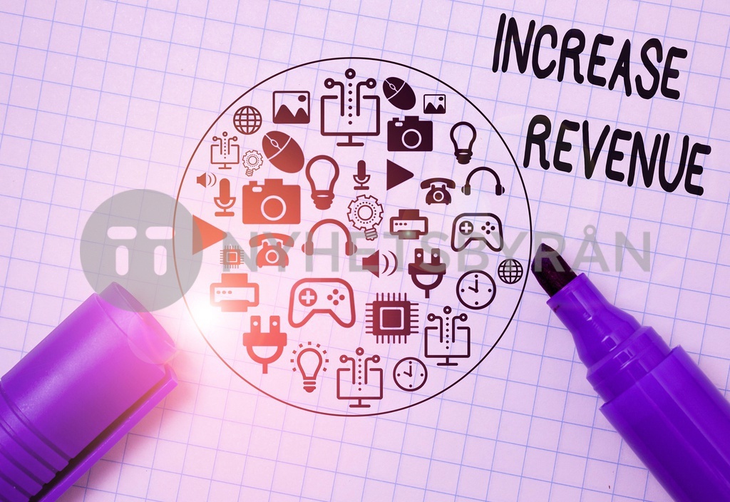 Writing note showing Increase Revenue. Business photo showcasing ...