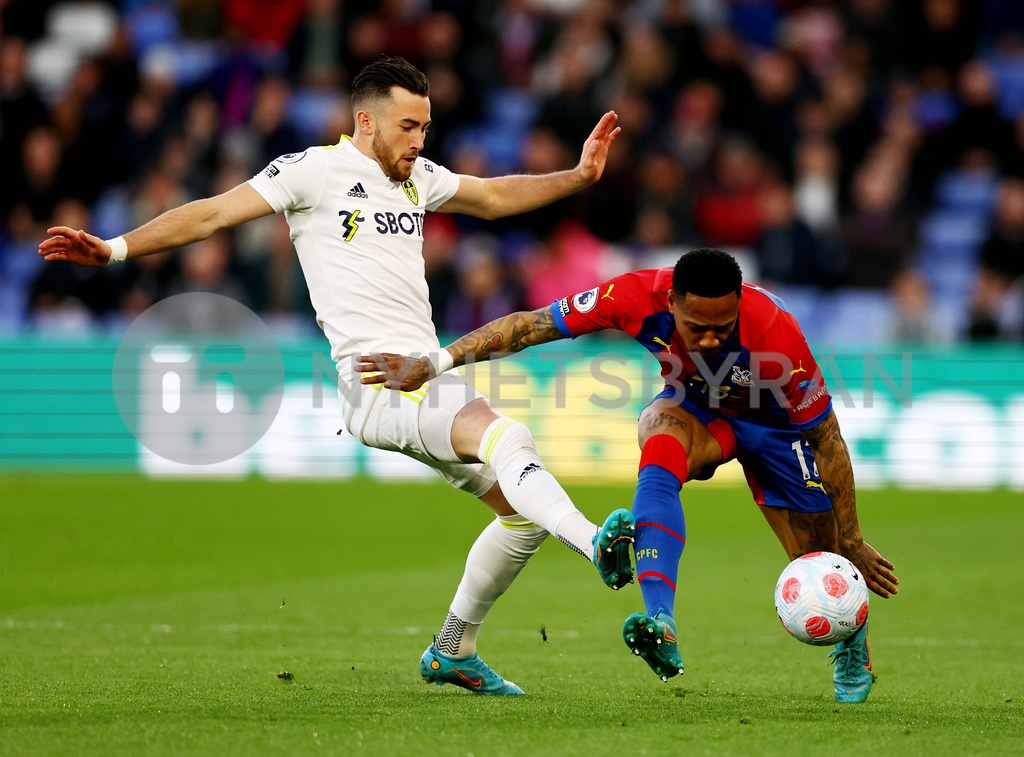 London, England, 25th April 2022. Nathaniel Clyne of Crystal Palace ...