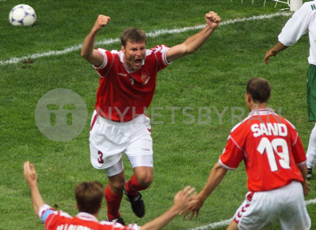 RIEPER OF DENMARK CELEBRATES GOAL AGAINST SAUDI ARABIA