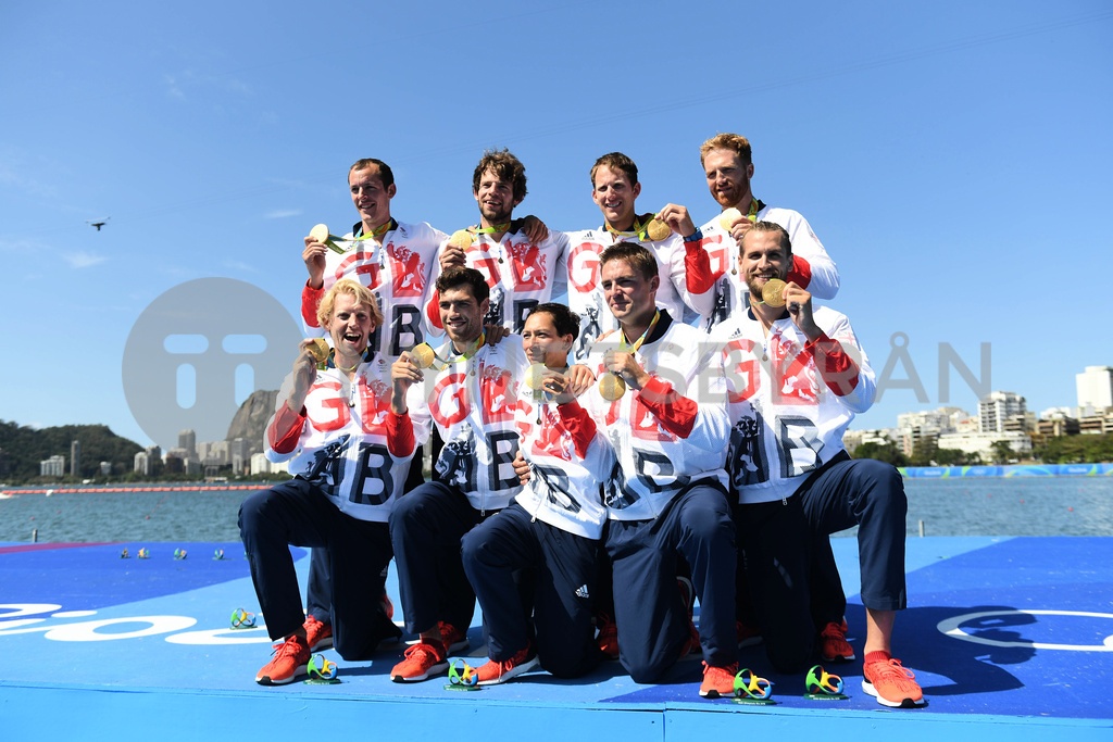 GB Rowing Gold in Rio 2016