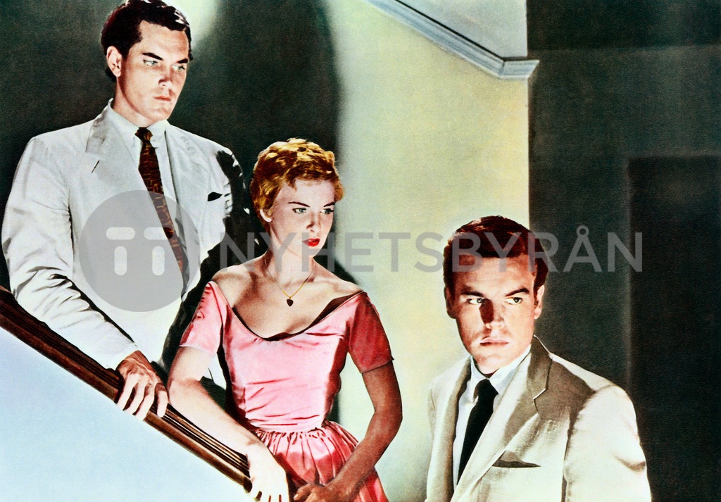 A KISS BEFORE DYING, Jeffrey Hunter, Joanne Woodward, Robert Wagner, 1956