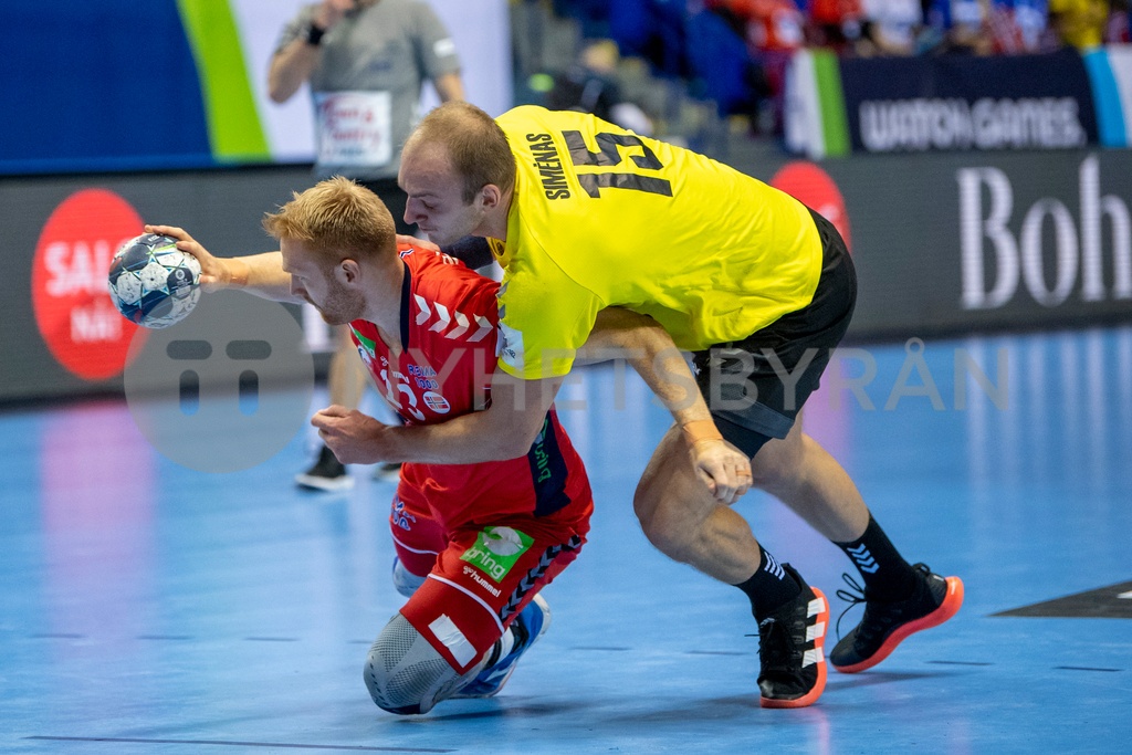 EM i håndball for menn 2022: Norge - Litauen