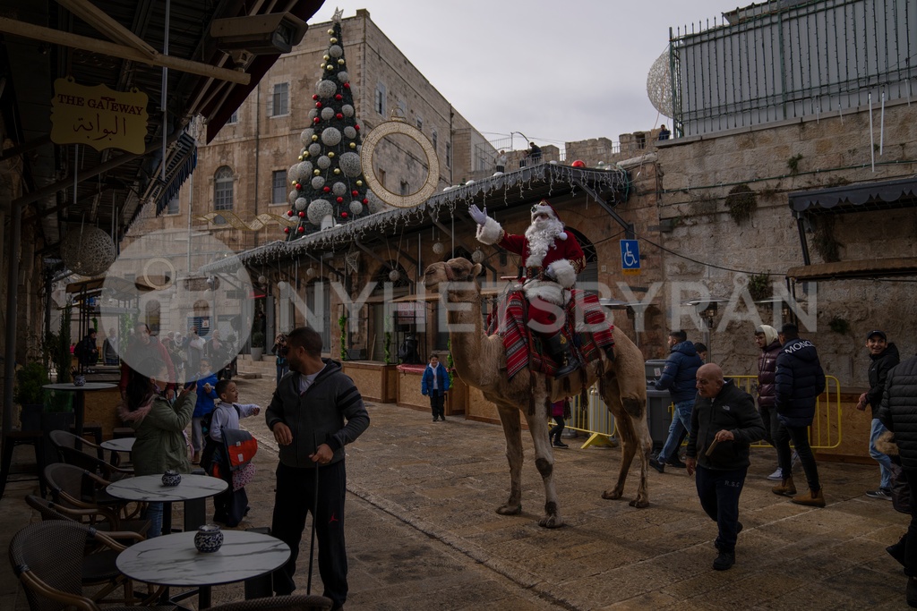 Israel Palestinians Christmas
