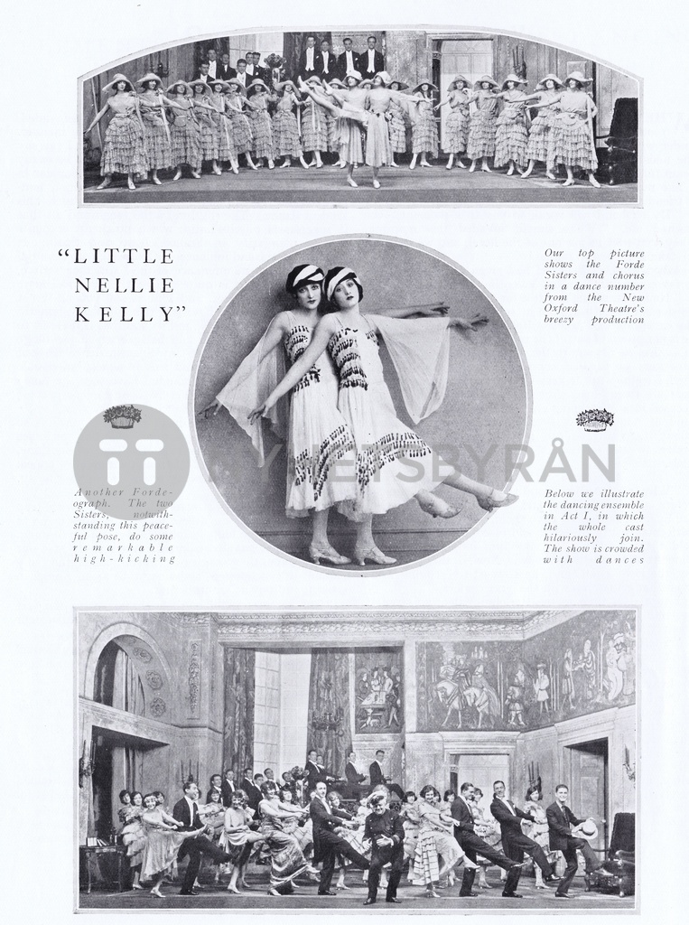 Scenes from Little Nellie Kelly at the New Oxford Theatre, L