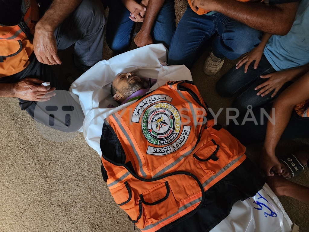 The number of civilian defense workers killed in Israel's Al-Mawasi ...
