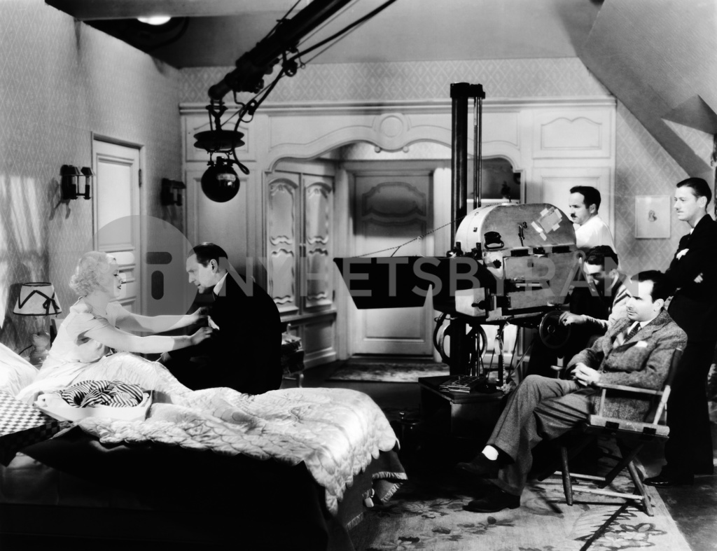 THIS SIDE OF HEAVEN, from left; Mary Carlisle, Lionel Barrymore ...