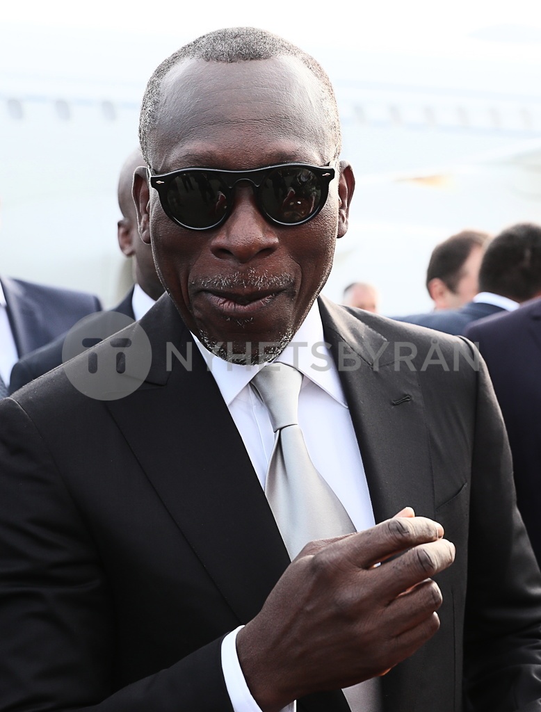 Benin's President Patrice Talon arrives in Sochi for Russia-Afri