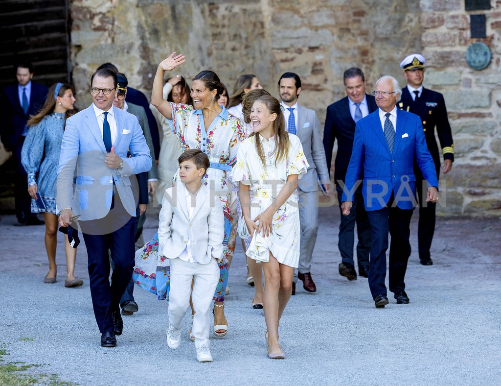 Swedish royal family attend the Festivities for the crown princess her ...