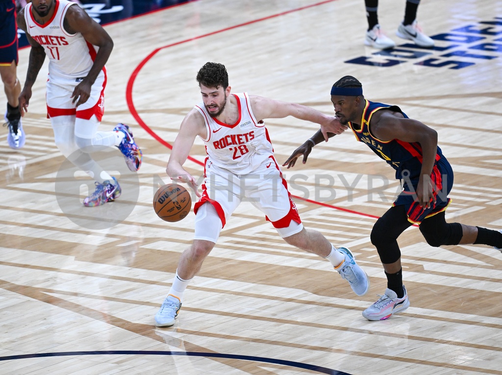 NBA Playoffs: Houston Rockets vs Golden State Warriors in San Francisco