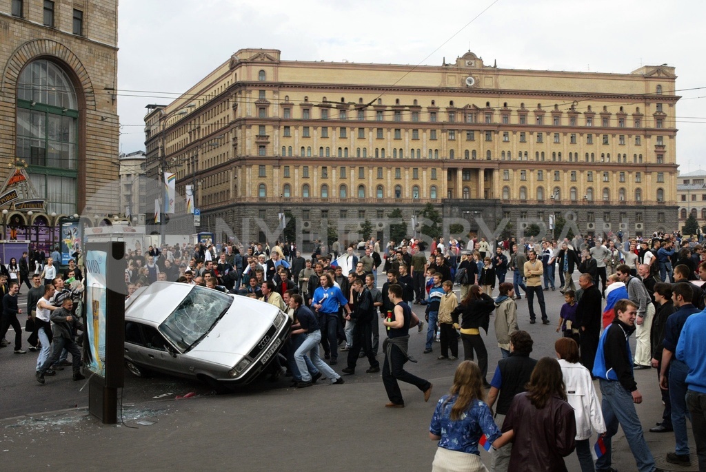 RUSSIA - SOCCER RIOTS