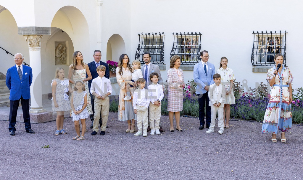 Swedish royal family attend the Festivities for the crown princess her ...