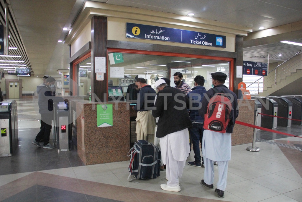 PAKISTAN-LAHORE-B&R-CPEC-ORANGE LINE METRO TRAIN