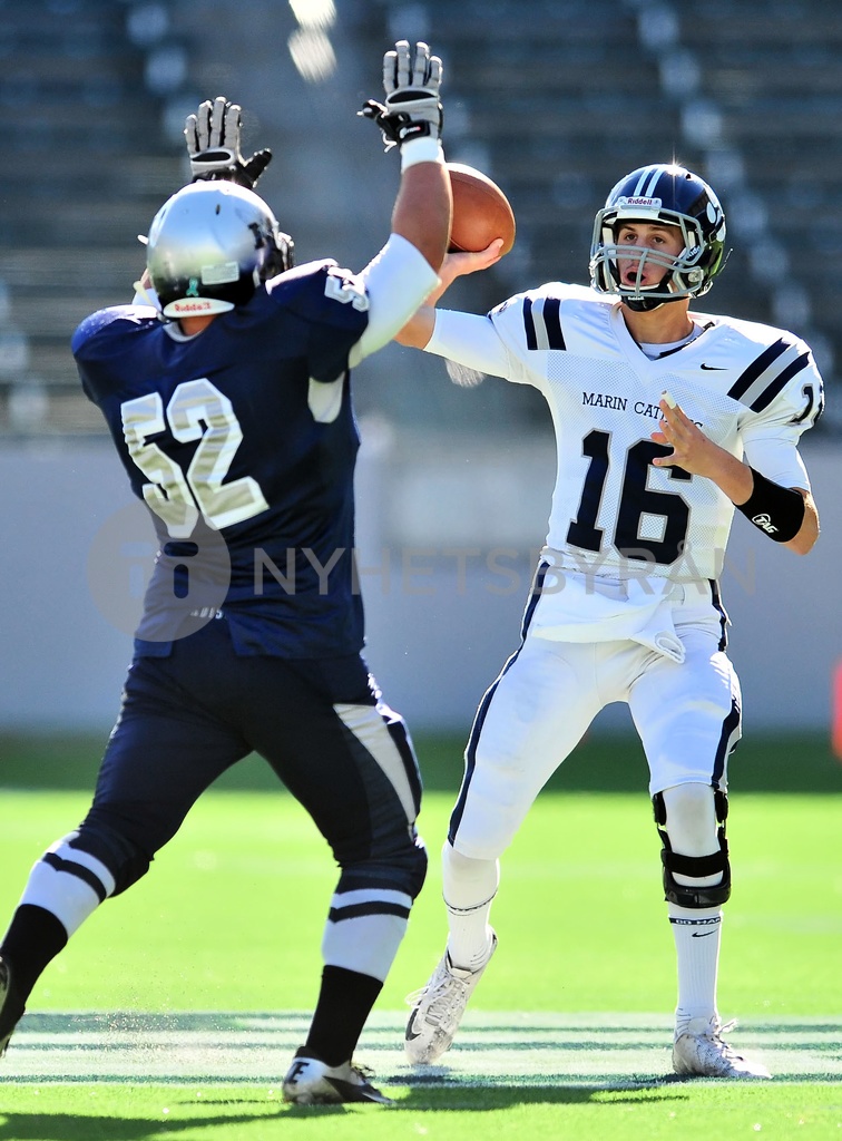 Los Angeles Rams QB Jared Goff Prep Images 2012 CA State Prep Football ...