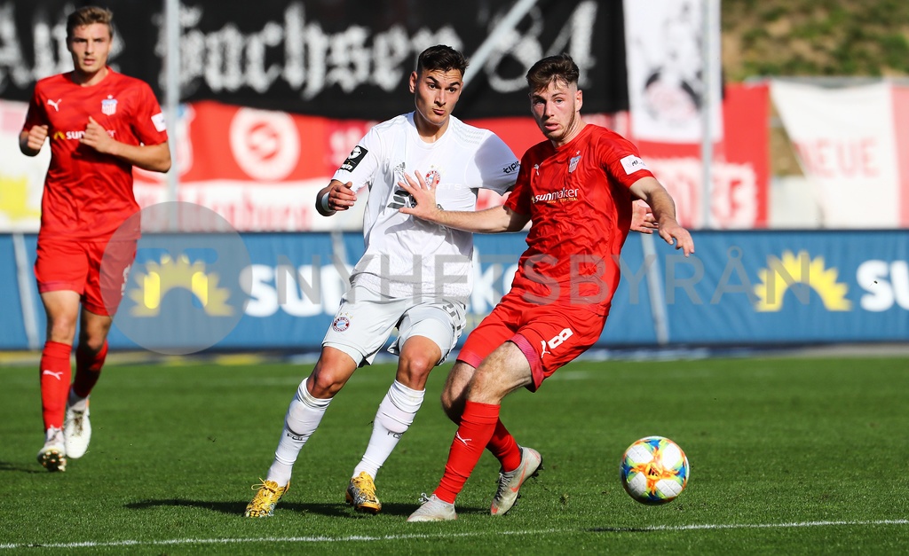 Zwickau - Bayern II. / Fussball 3. Liga Zwickau, 20.10.2019, GGZ-Arena ...