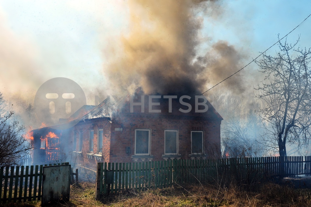 Forest fires in Chernobyl Exclusion Zone