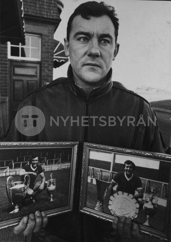A picture file of the footballer Ray Kennedy who is suffering from ...
