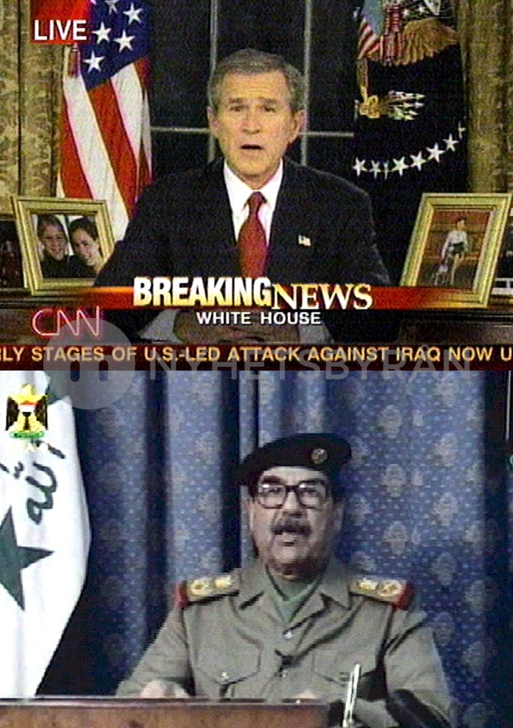 IRAQ-US-BUSH-SADDAM