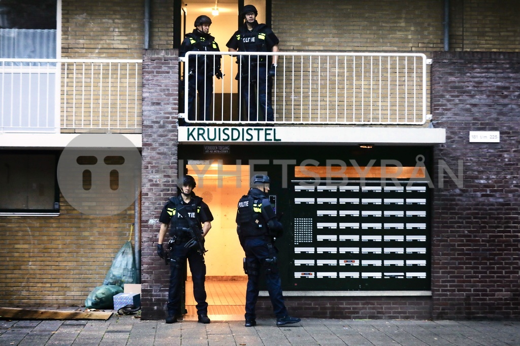 Police arrest team conducted operations at properties in four locations