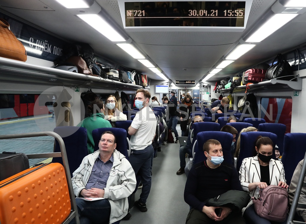 Russia: RZD Russian Railways launches Moscow-to-Minsk high-speed ...