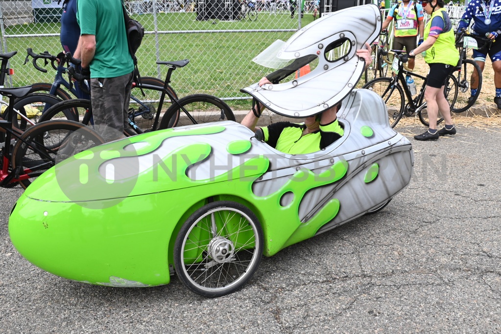 TD Bank 5 Boro Bike Tour finishes at Fort Wadsworth Staten Island