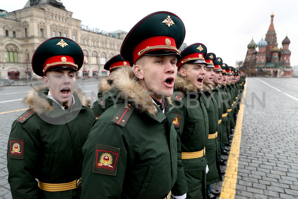 Graduation ceremony for cadets of Moscow Higher Combined Arms Co